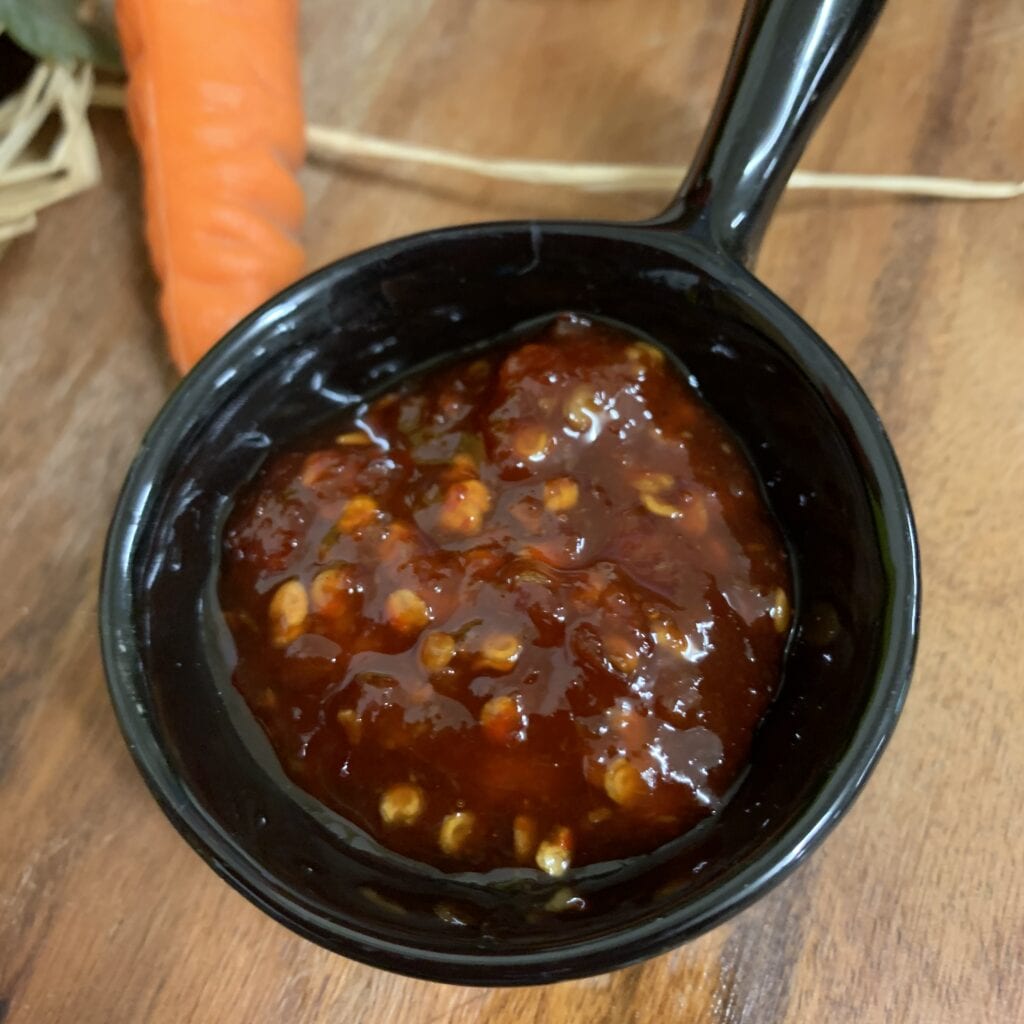 Sweet Chilli Sauce Mild Red - 660g bottle - St Fiacres Farm