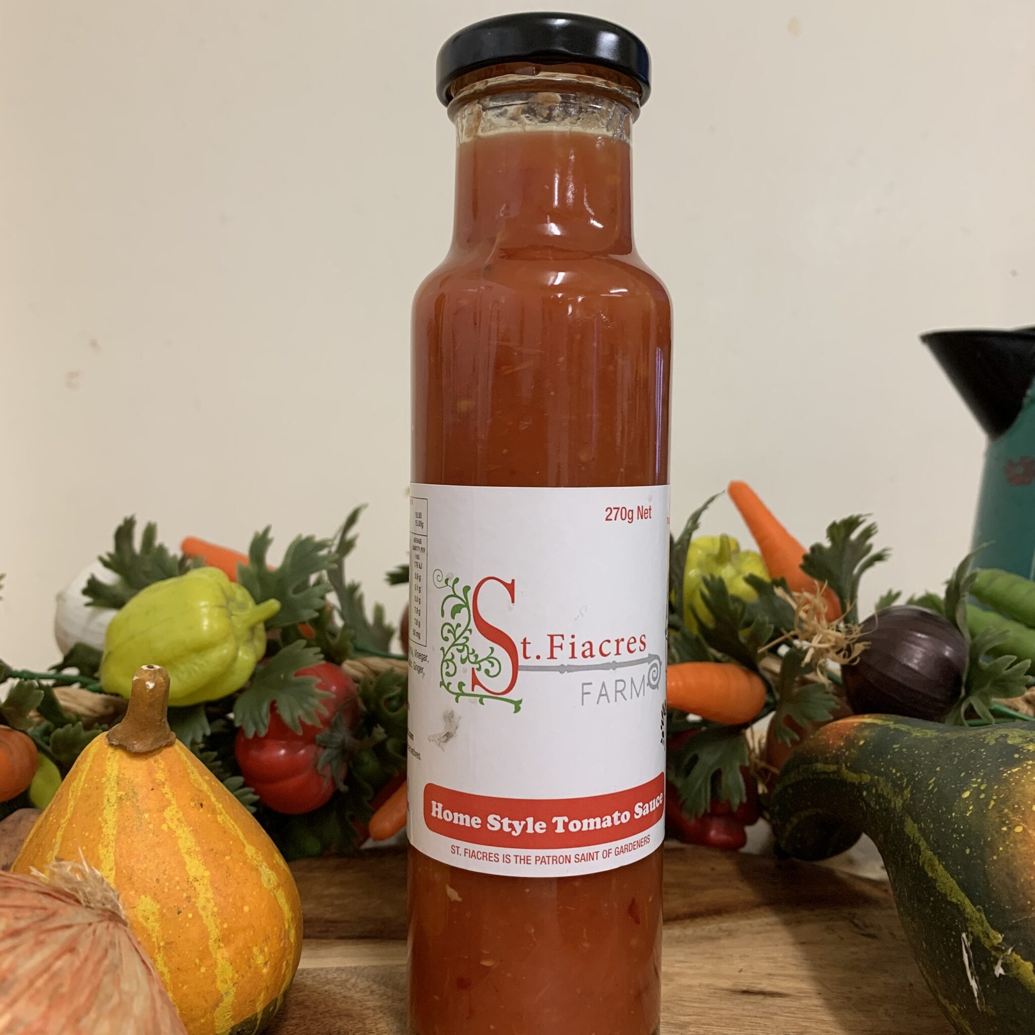 Tomato Passata Sauce - 1 ltr Jar - St Fiacres Farm